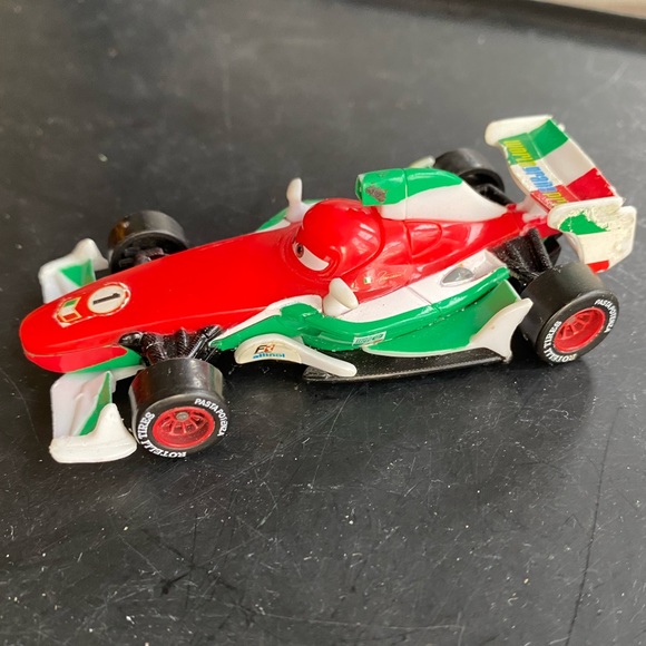 Other | Disney Pixar Diecast Metal Cars 2 Francesco Bernoulli F1 ...